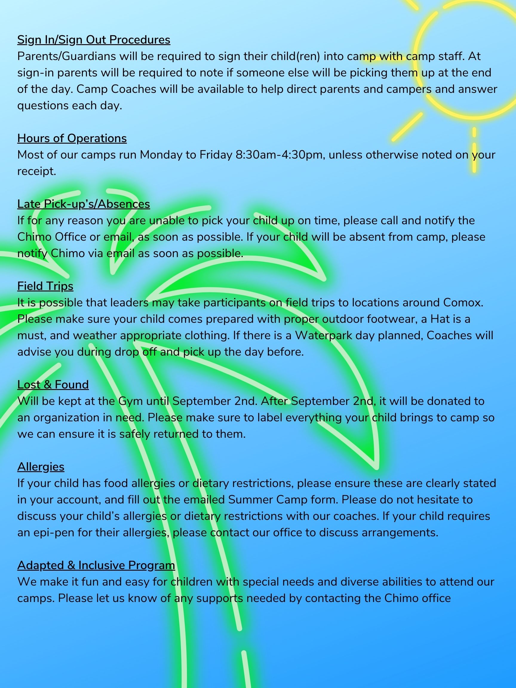 Summer Camps :: Chimo Gymnastics